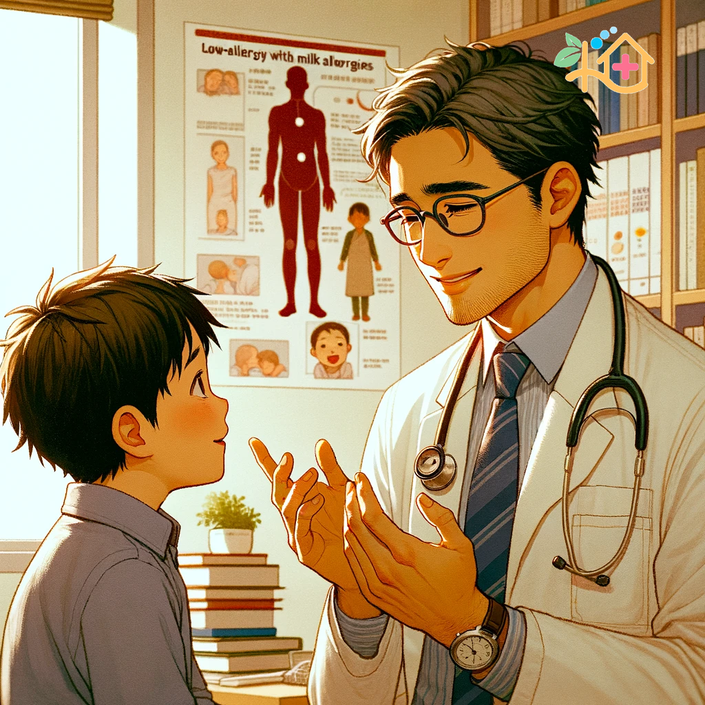 T先生！牛乳アレルギーの子どもに低アレルゲンのミルクは効果的なの？｜つじファミリークリニック｜大野城市東大利にある内科・ペインクリニック